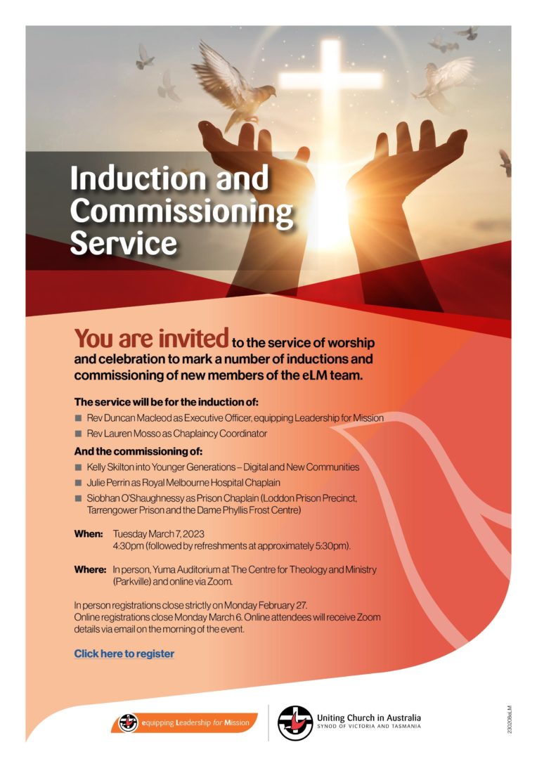eLM Induction and Commissioning Service - Uniting Church in Australia ...